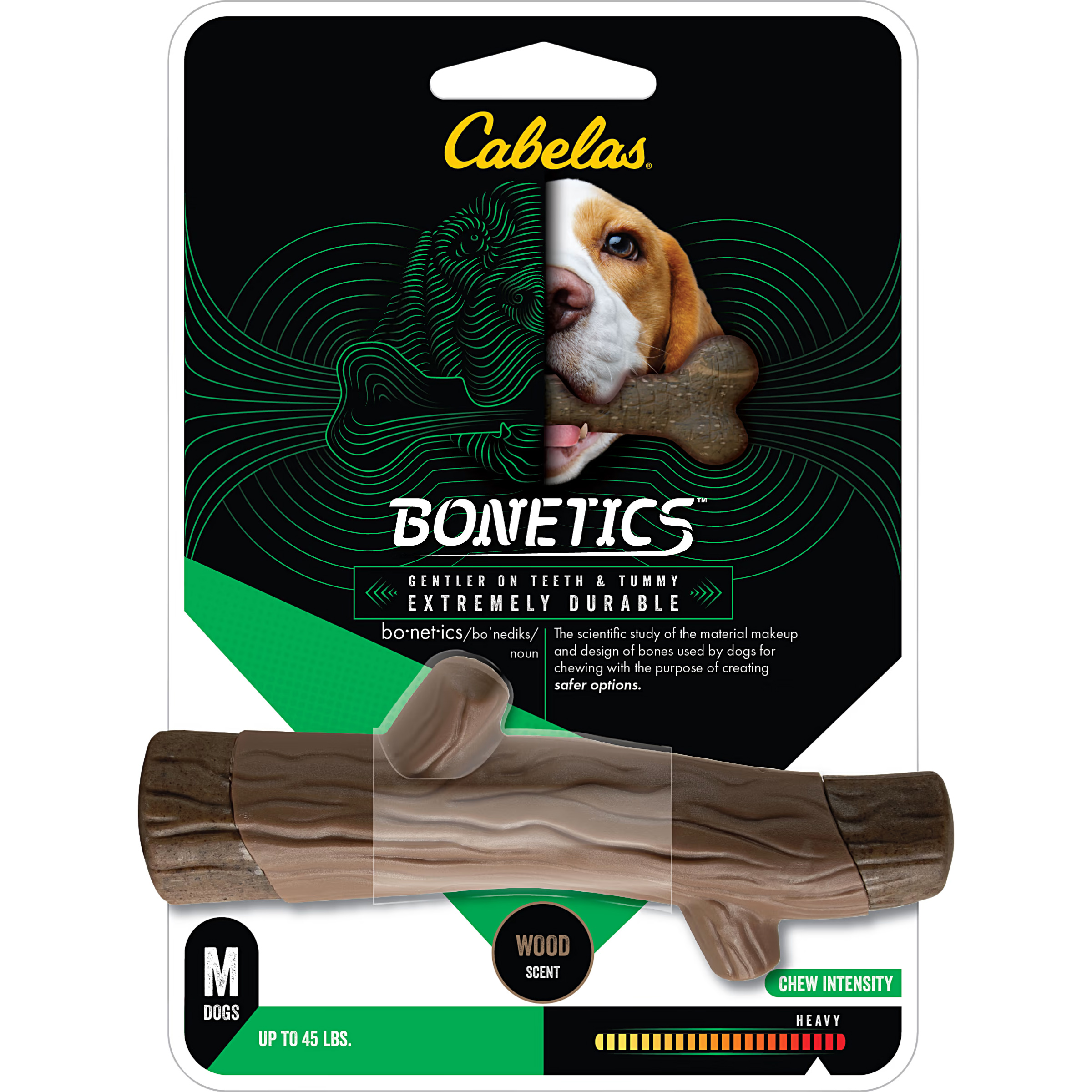 Bonetics Wood-Scented Stick Chew Toy for Dogs - Extra Large | Bass Pro ...